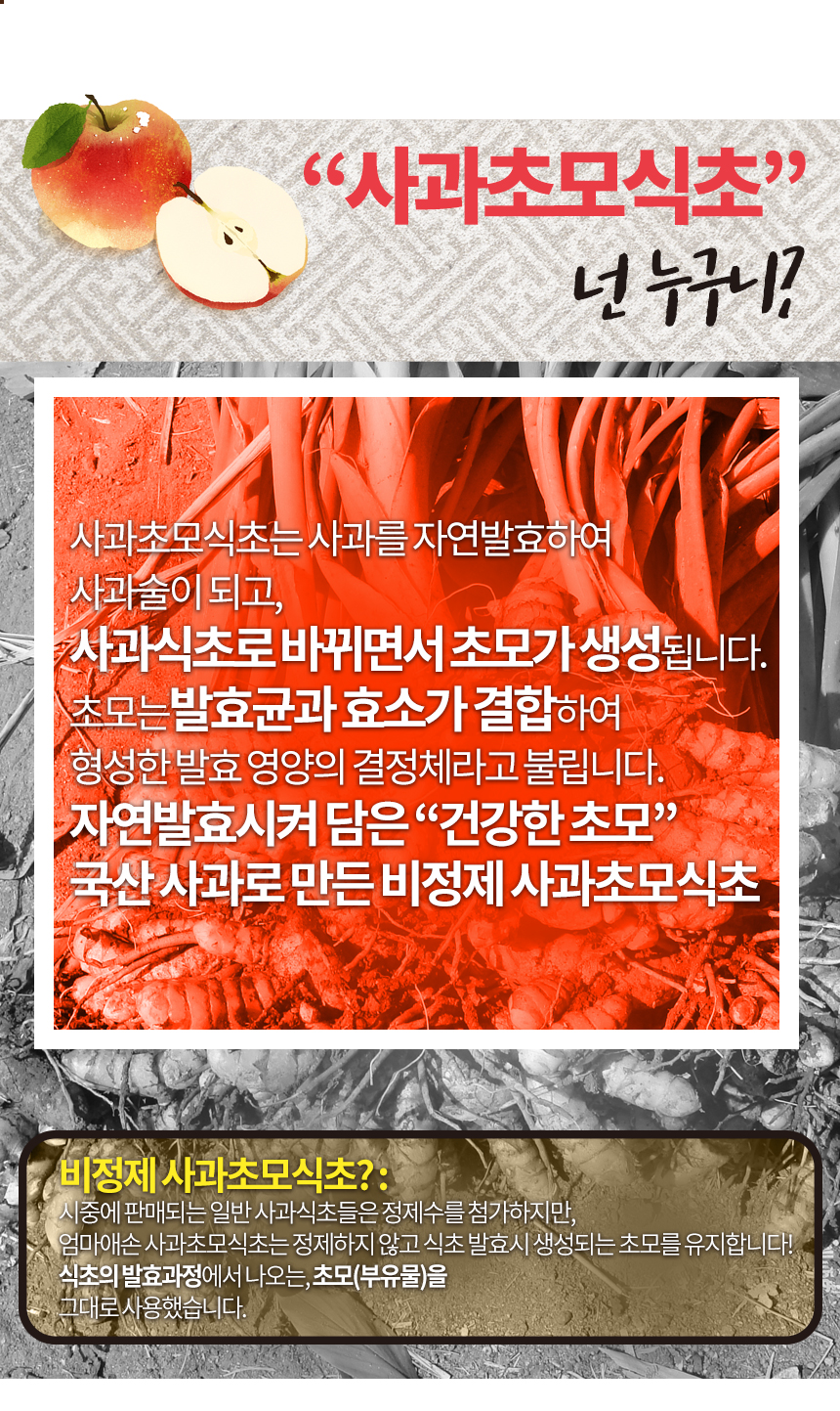 hplusmall 사과초모식초 250g - 핫트랙스