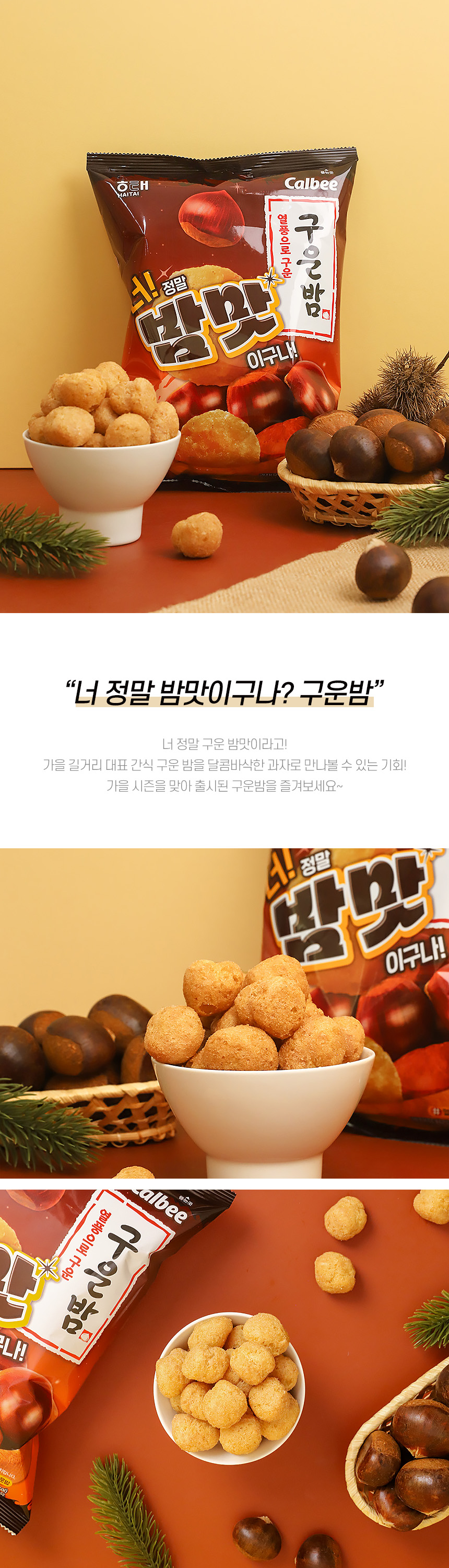 해태 구운밤 110G | 홈플러스